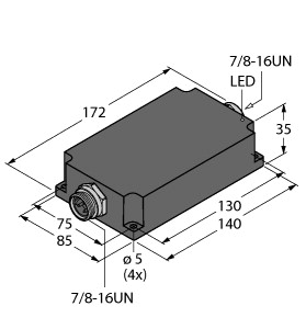 紧凑型电源模块IP67 - 24 VDC 输出电压 - 3.8 A 输出电流